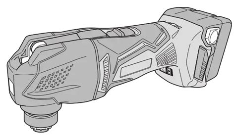 Hikoki Cv 14dbl Electric Multifunctional Vibration Tool Highcapacity