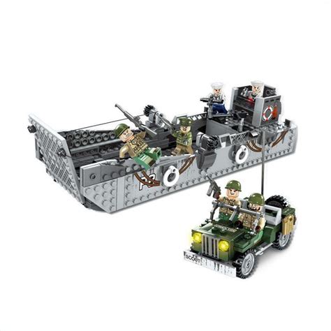 Battle Of Guatemalan American Landing Craft Minifigures Lego Compatible