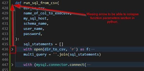 Python Function Collapse Not Functioning As Intended · Issue 18320 · Microsoftvscode Python