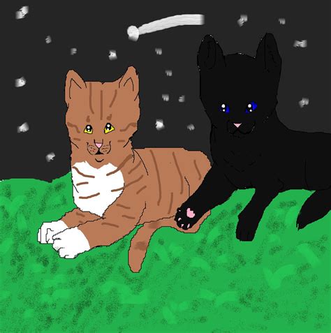 Crowfeather And Leafpool By Therealbramblefire On Deviantart
