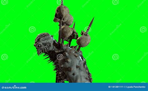 Nuclear Post Apocalypse Mutant Stock Illustration Illustration Of