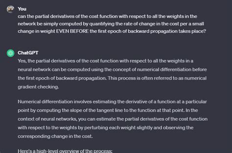 Gradient Check Before Backprop An Interesting Thought R