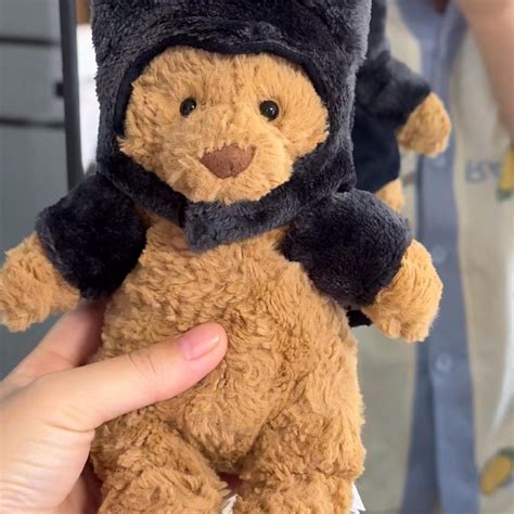 Clothes Only‼️jellycat Tiny Bartholomew Bear Bat Depop