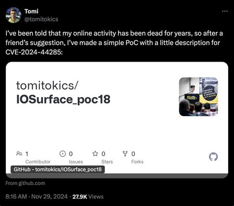 Proof Of Concept For Ios X Bug Cve Released But Seems Unlikely To Aid Jailbreaking