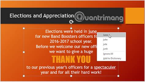 Check Spelling And Grammar In PowerPoint
