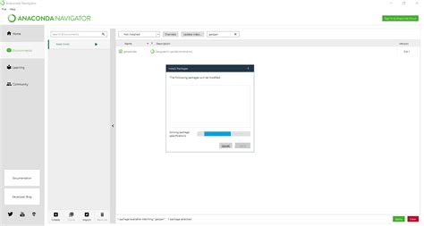 Python Anaconda Navigator The Following Packages Will Be Modified