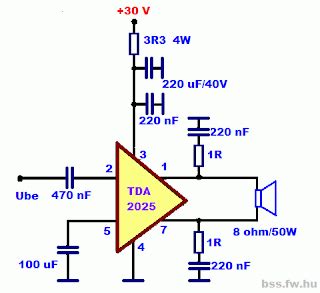 Blog Audiofil -Audio-sisteme-scheme-boxe: Schema amplificator 50 w. TDA ...
