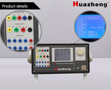 China Digital Microcomputer Three Phase Secondary Injection Relay Protection Test System China