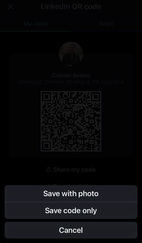 LinkedIn QR Code Easily Share Your Profile In One Scan