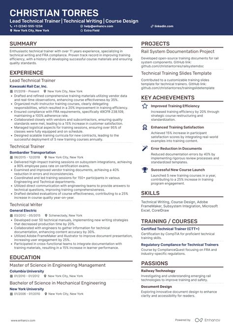 21 Technical Writer Resume Examples Guide For 2025