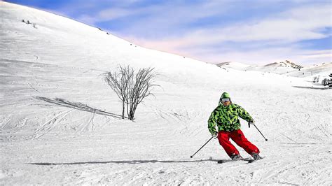 Skier Turning