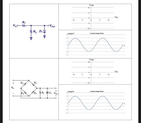 solved for each of the circuits below clearly sketch a