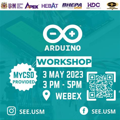 🌟 arduino workshop 🌟 📢 attention all tech enthusiasts 🤖 see are proud to announce that we