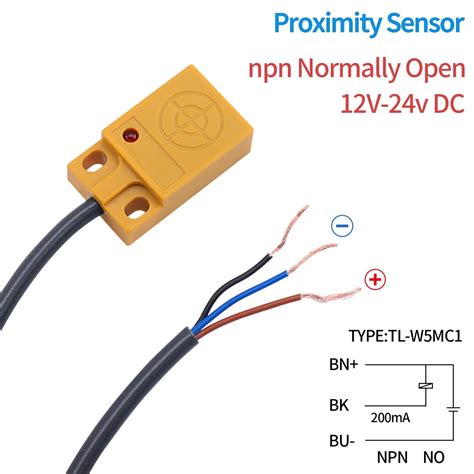 Proximity Switch Wire TL W MC Mm Detecting Inductive Proximity Sensor Detection Switch DC