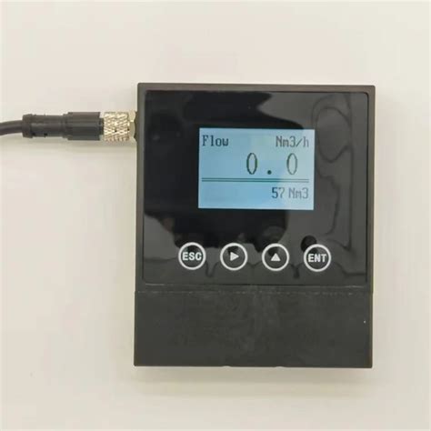 Micro Thermal Gas Mass Flow Meter With RS MODBUS High Precision Gas Mass Flow Meter Gas Mass