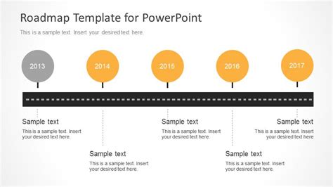 Timeline Roadmap PowerPoint Template SlideModel