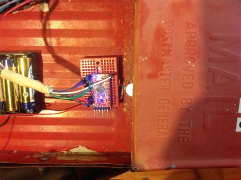 arduino wireless mailbox detector device 6 steps instructables