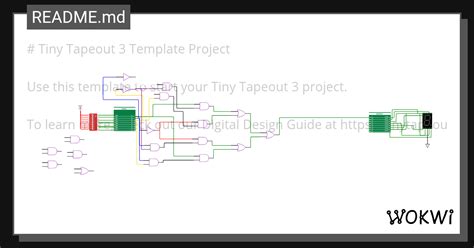 Tiny Tapeout 3 Template Copy Wokwi Arduino And ESP32 Simulator