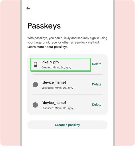 User Authentication With Passkeys Mobile Android Developers