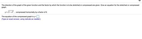Solved The Direction Of The Graph Of The Given Function And