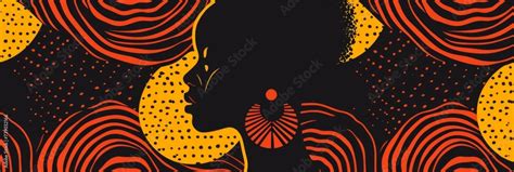 Abstract African Pattern Ethnic Background Tribal Traditonal Texture