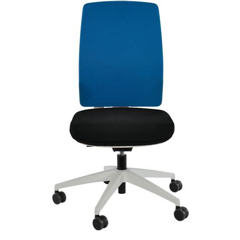 Original Steifensand Bürostuhl Eserio Stoff Blau Gestell Grau Büroshop24