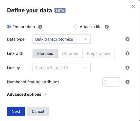 Import Data In ODM Genestack User Tutorials 1 0 Documentation