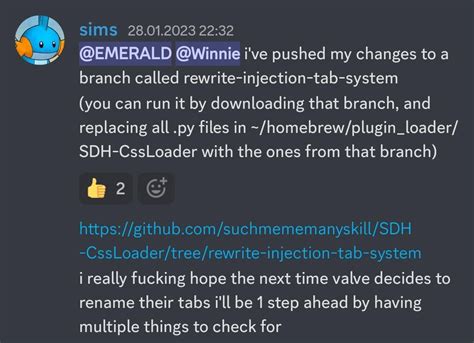 last update break css loader r steamdeck