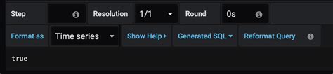 generated sql panel misbehaving · issue 159 · altinity clickhouse