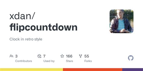 GitHub Xdan Flipcountdown Clock In Retro Style