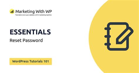 How To Reset Wordpress Login Password
