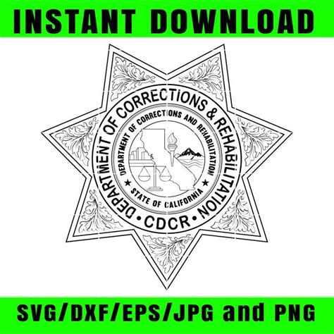 Cdcr Logo Svg Etsy