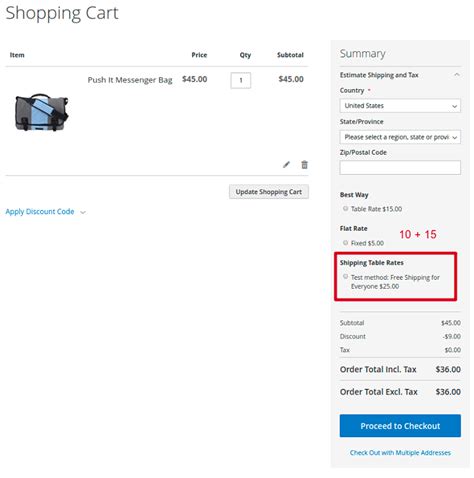 Guide For Shipping Table Rates For Magento 2 Amasty Extensions Faq