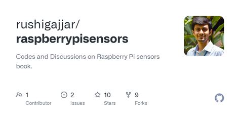 Github Rushigajjar Raspberrypisensors Codes And Discussions On Raspberry Pi Sensors Book
