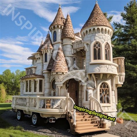 These Disney And Hogwarts Castle Shaped Tiny Homes Make Every Day A