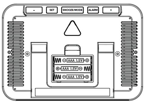 La Crosse Technology W72258 Wall Or Table Digital Clock User Guide