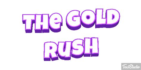 The Gold Rush Movie Animated  Logo Designs