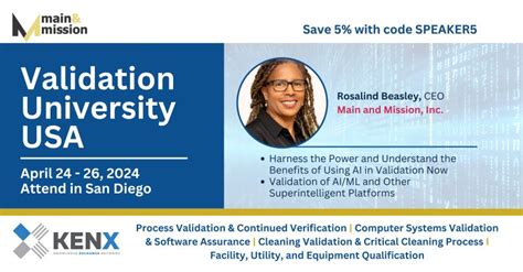 Rosalind Beasley Mba Pmp® Csm® On Linkedin Kenx Validation Ai Csv