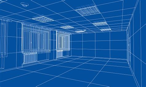 인테리어 밑그림입니다 3d 벡터 렌더링 청사진에 대한 스톡 벡터 아트 및 기타 이미지 청사진 가정의 방 실내 Istock