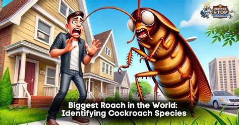 Biggest Roach In The World Identifying Cockroach Species