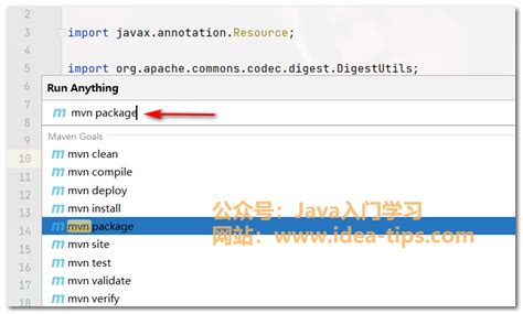 IDEA如何用maven打包界面和命令两种方式 Java入门学习 博客园