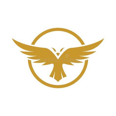 Eagle Logo Images Stock Vector Illustration Of Feather 272018799