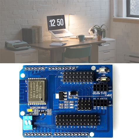 Buy Esp8266 Web Sever Serial Port Wifi Shield Esp 13 Esp 12e Wireless Wifi Module Online At