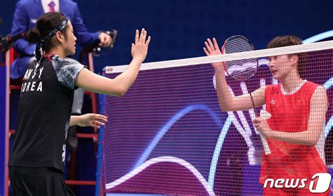배드민턴 중국 천위페이 올림픽 탈락 허빙자오 랭킹 카롤리나 마린 세계랭킹 안세영 결승상대