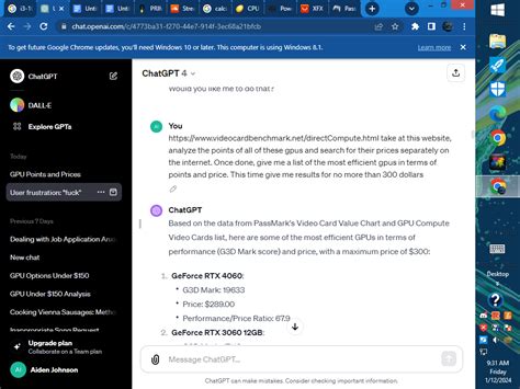 I Simply Dont Know What Went Wrong Are There Limits Placed On Gpt In Real Time Because Of