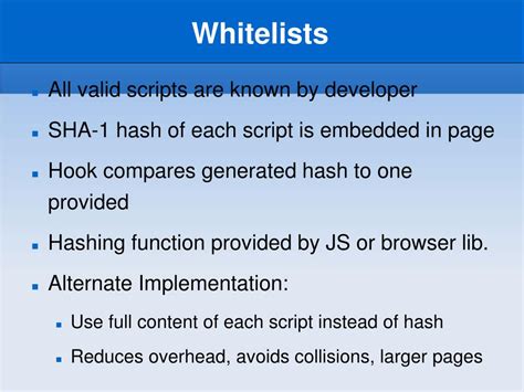 Ppt Defeating Script Injection Attacks With Browser Enforced Embedded