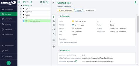 Junit Squash Autom And Squash Devops Documentation
