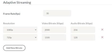 Adaptive Bitrate Settings In Webrtc App Cause Video Pixilation · Issue 4445 · Ant Mediaant