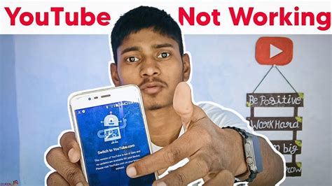 Youtube Open Problem Switch To । This Version Of Youtube Is