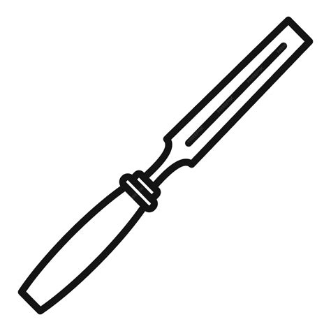 Premium Vector Chisel Industry Icon Outline Chisel Industry Vector Icon For Web Design